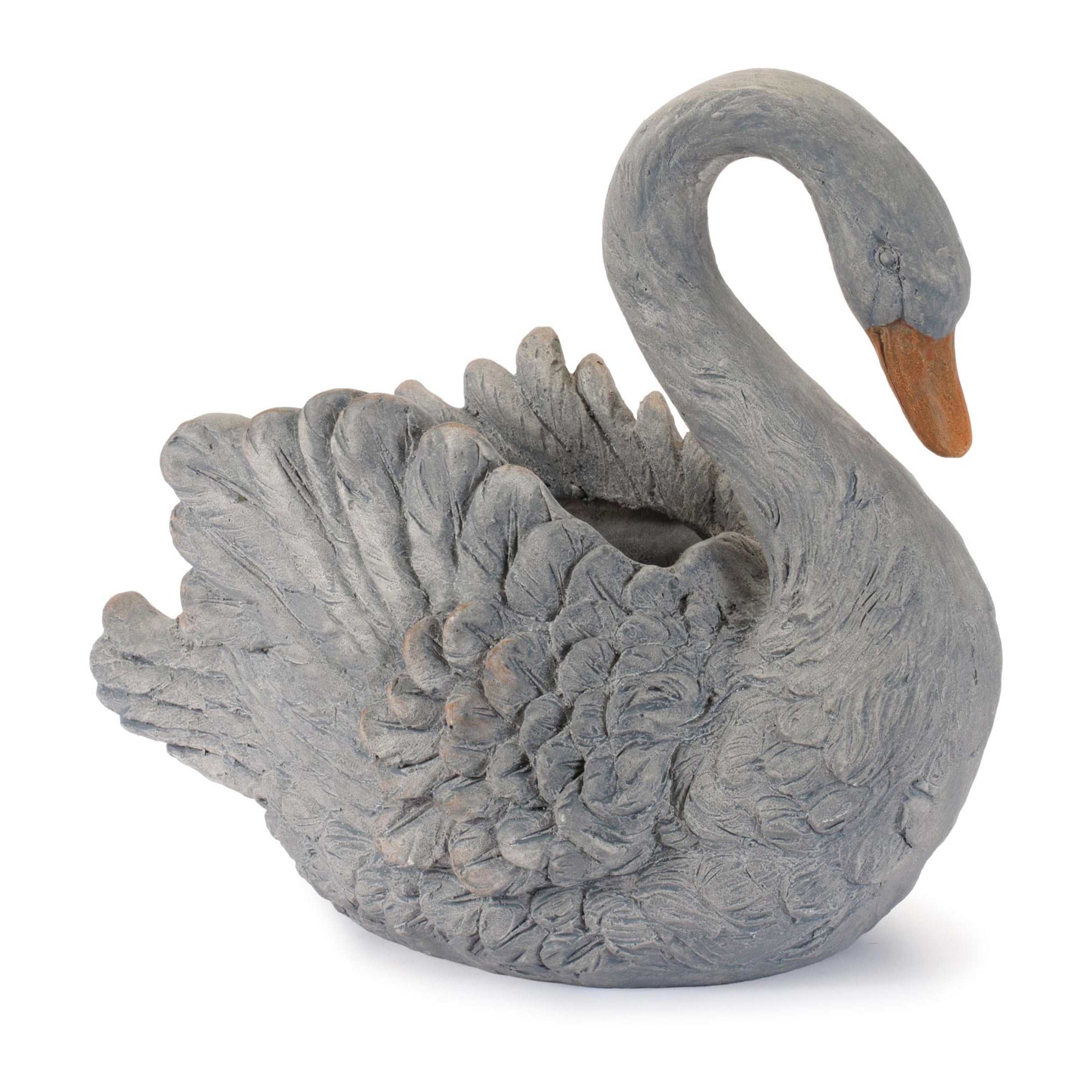 Swan Planter — Finishing Touches