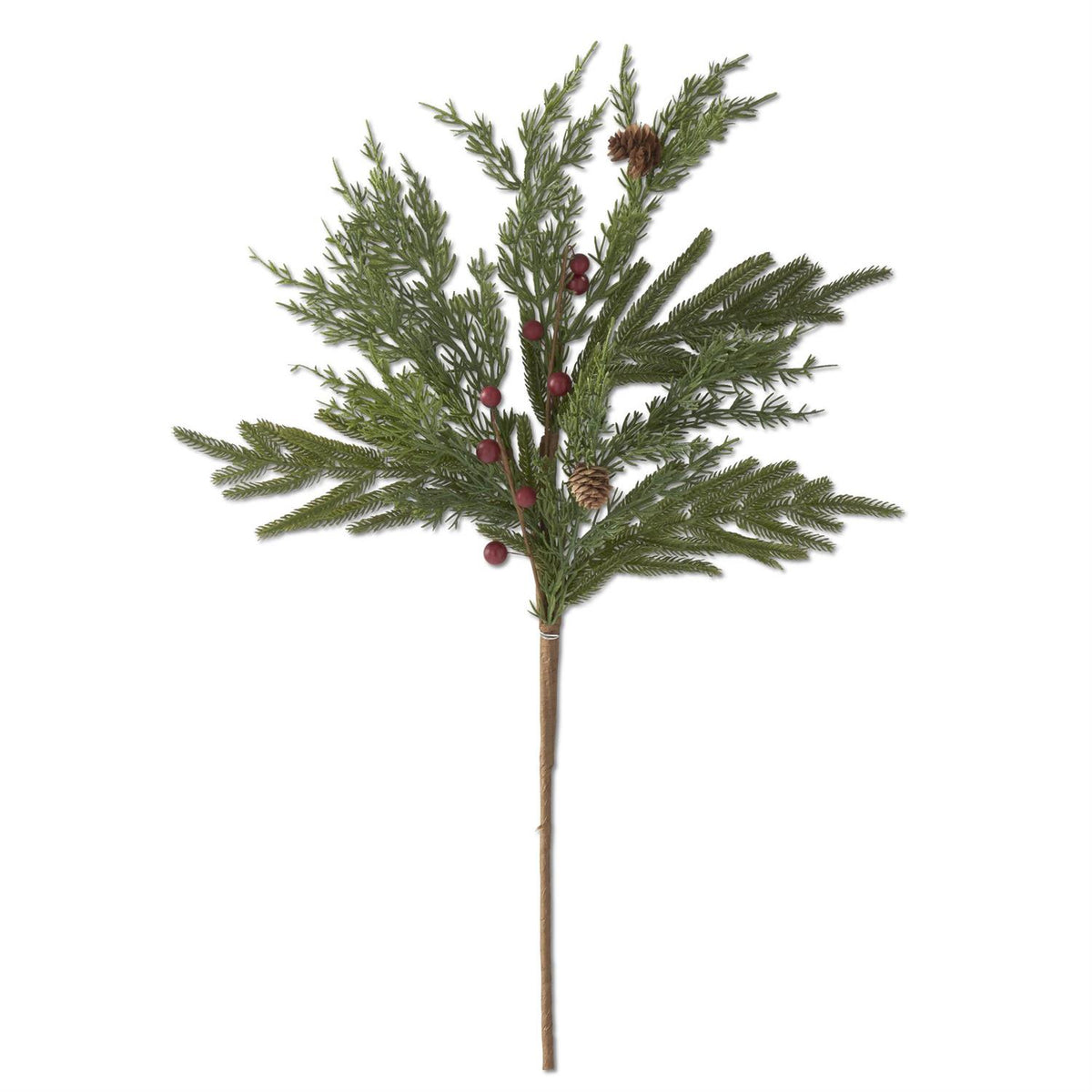 Mixed Pine Stem with Pinecones — Finishing Touches