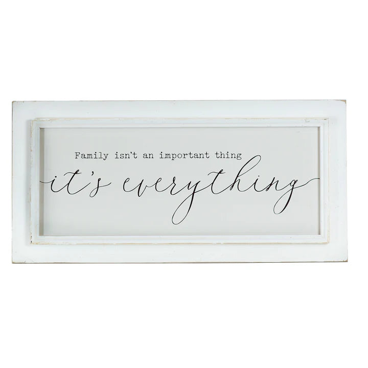 Wood Everything Sign — Finishing Touches