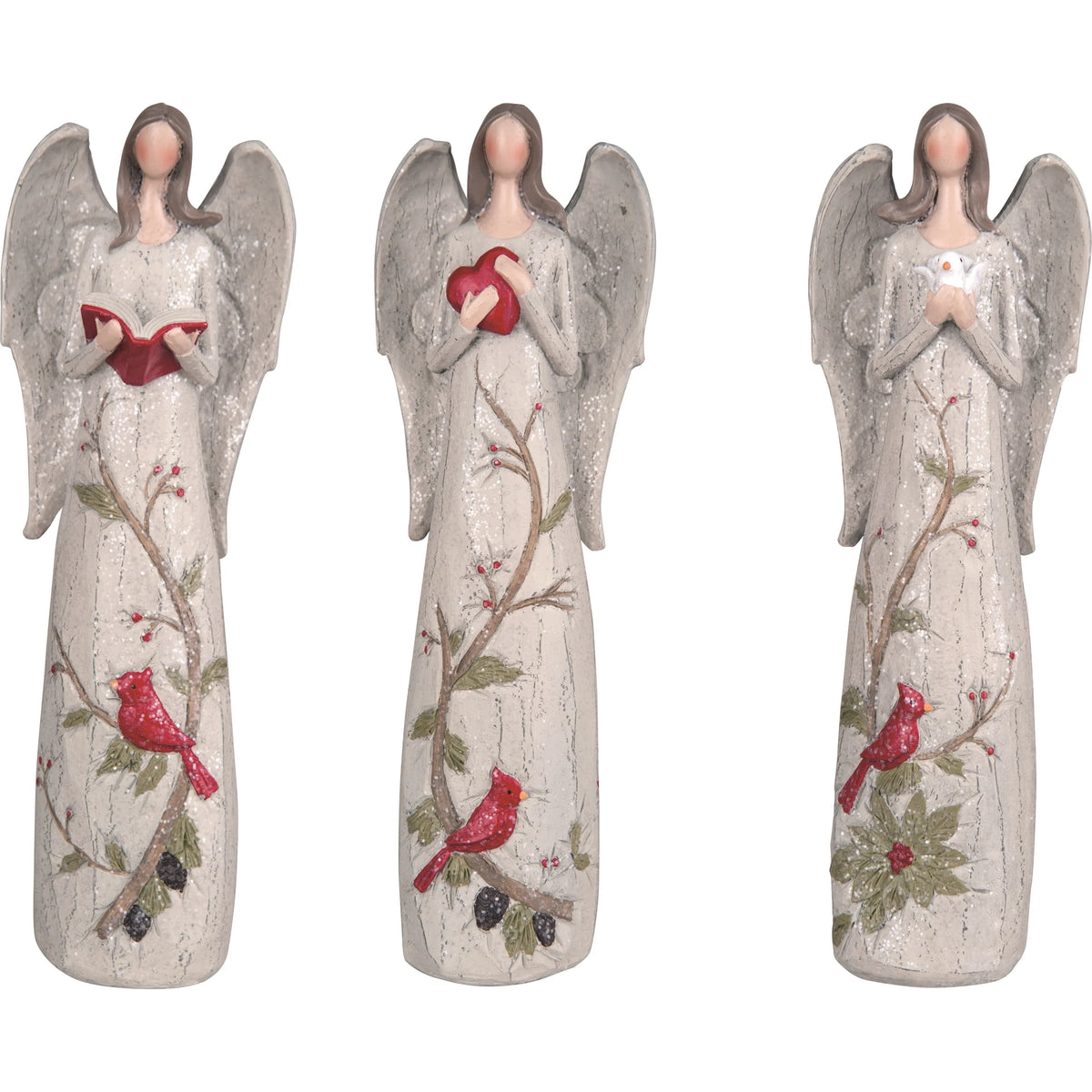 Large Rustic Angel Figurines — Finishing Touches